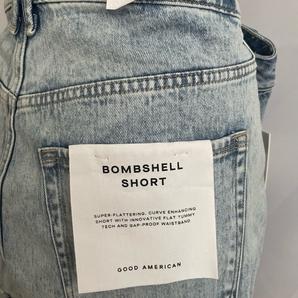 Good American | Jeans | Bombshell Cutoff Denim Shorts | Poshmark
